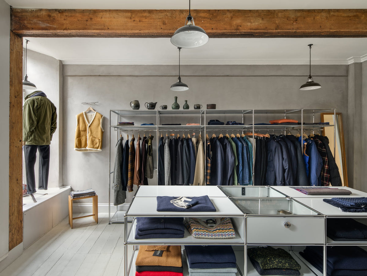 Dick's Clothing Store & Modern Retail Display Shelving – USM Modular ...