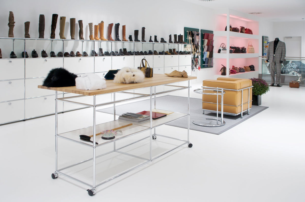 USM Haller Modular Retail Display Cases – USM Modular Furniture