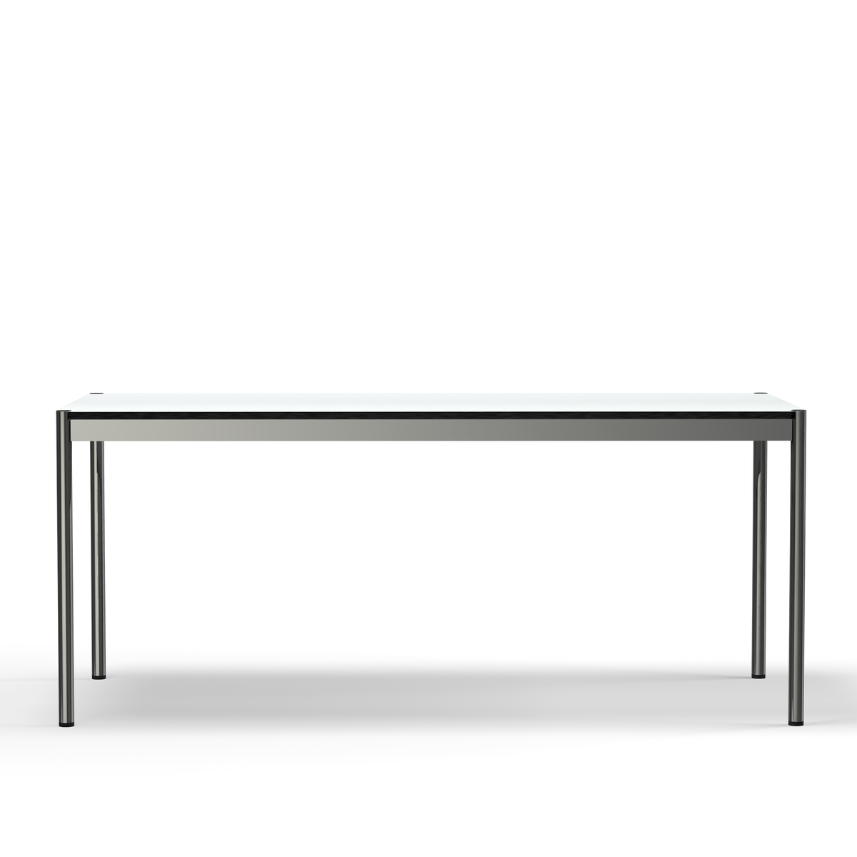 USM Haller Pearl Gray White Laminate Desk (T69) – USM Modular Furniture