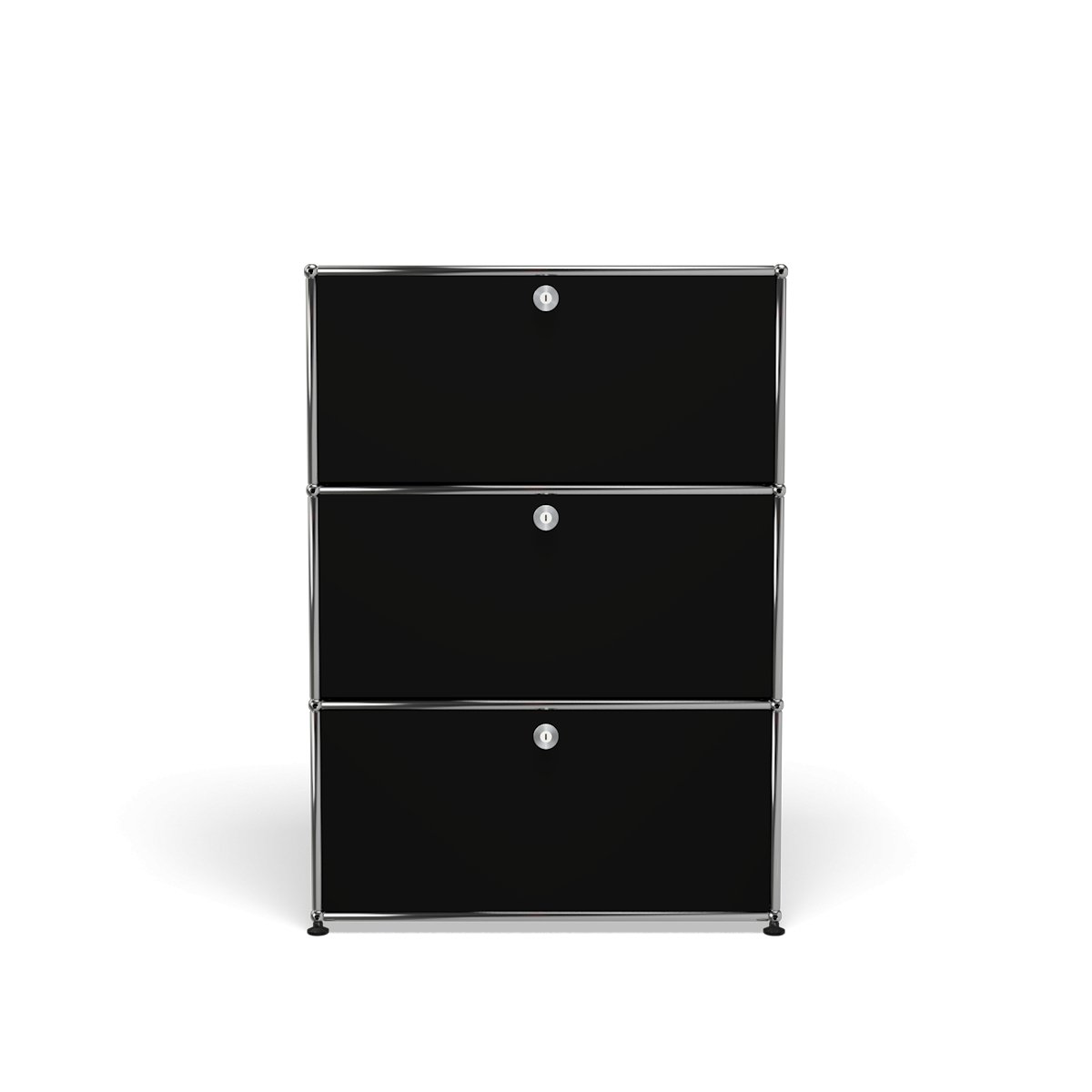 USM 3 Drawer Modern File Cabinet (G118F) – USM Modular Furniture